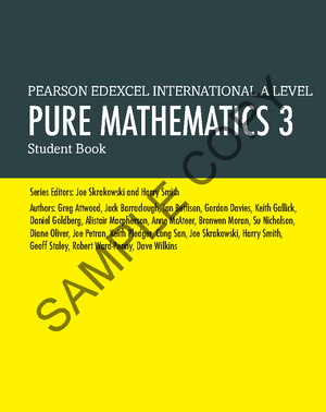 Cie a2 maths 9709 pure3 v2 znotes - Updated to 2019 Syllabus CIE A ...