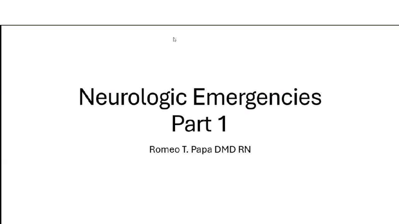 Neurologic Emergencies: Traumatic Brain Injury Overview (Lecture 11 ...