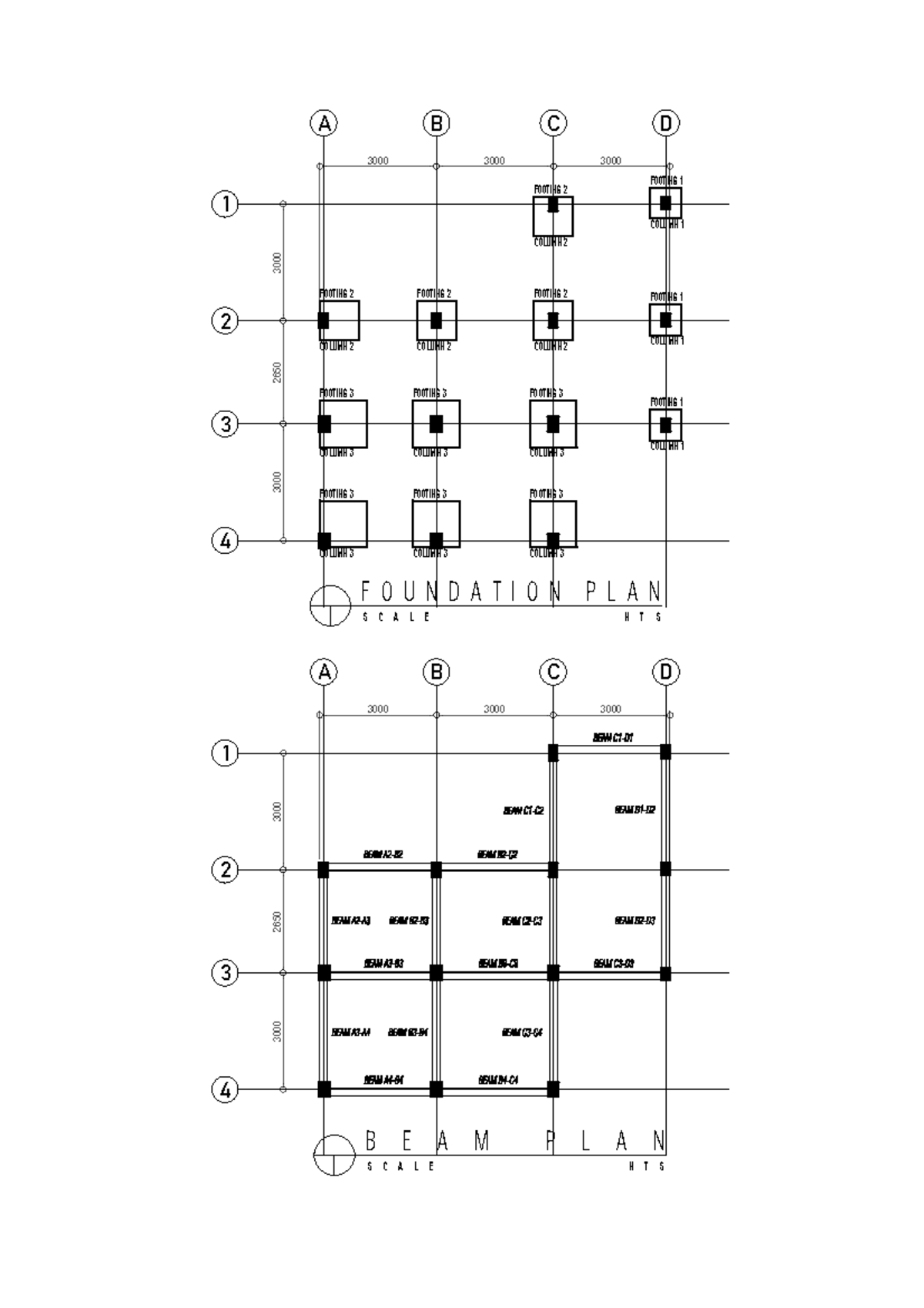 BUILDING TECH PLANS - A B C D F O U N ' A T I O N 3 L A N S C A L E N T ...