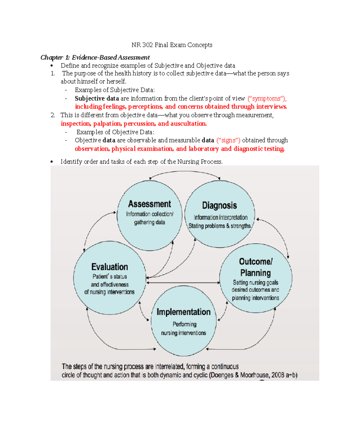 NR 302 Exam 3 Concepts Final Exam 607802414 - NR 302 Final Exam ...