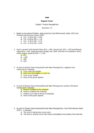 PM Nov 2019 Answer Keys - Question Paper - MMS (Choice Based) – SEM IV ...