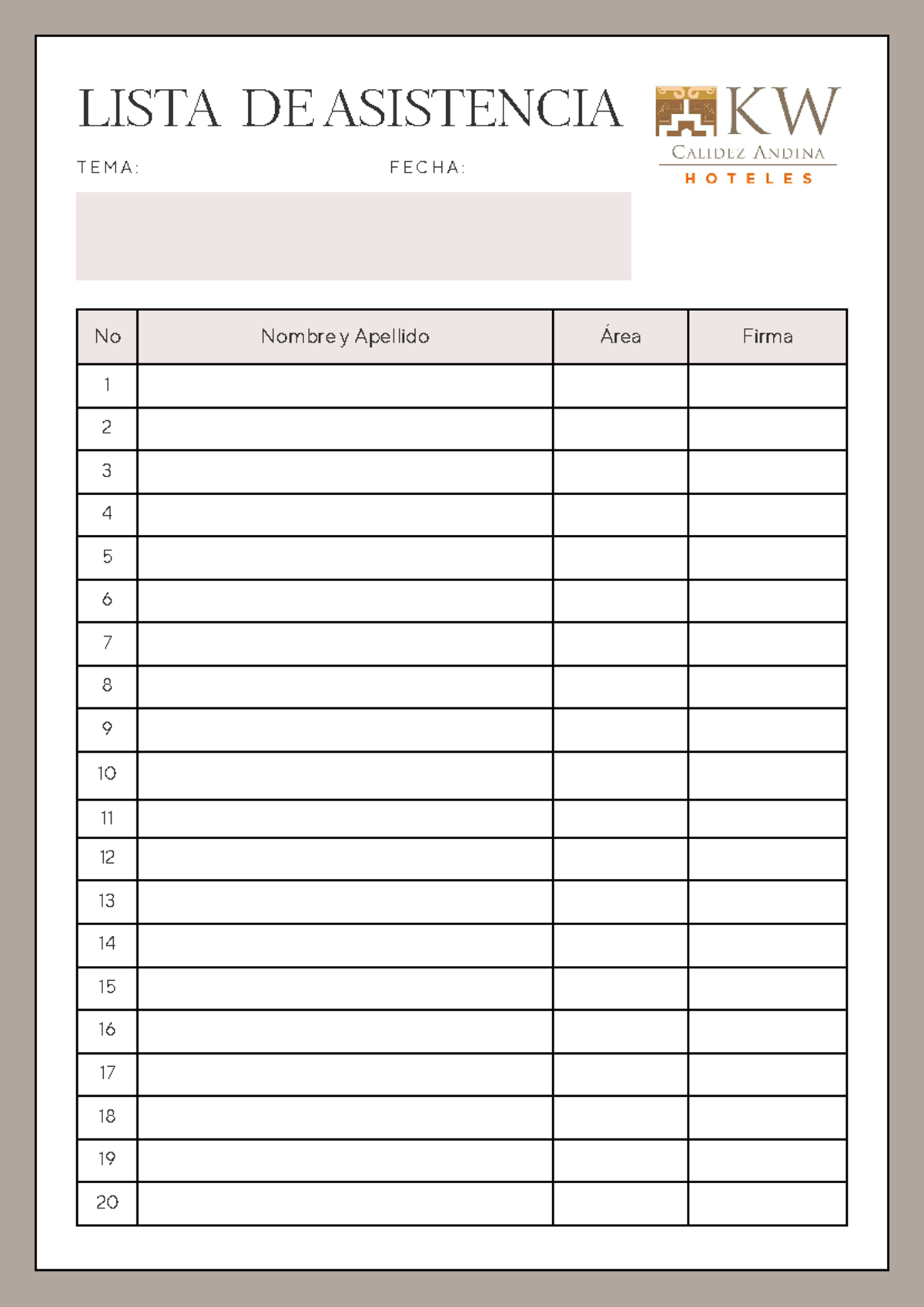 Cream White Modern Class Attendance Planner 20240812 082249 0000 ...