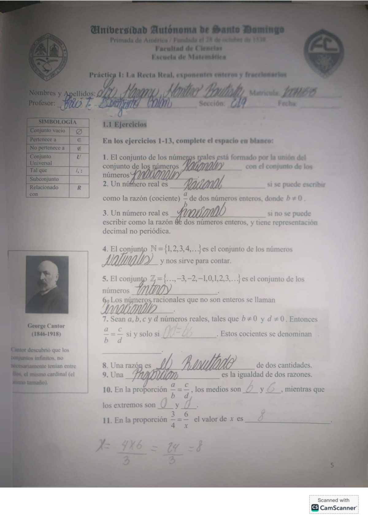 Repaso de Prácticas: Ejercicios de Desigualdades y Números Racionales ...