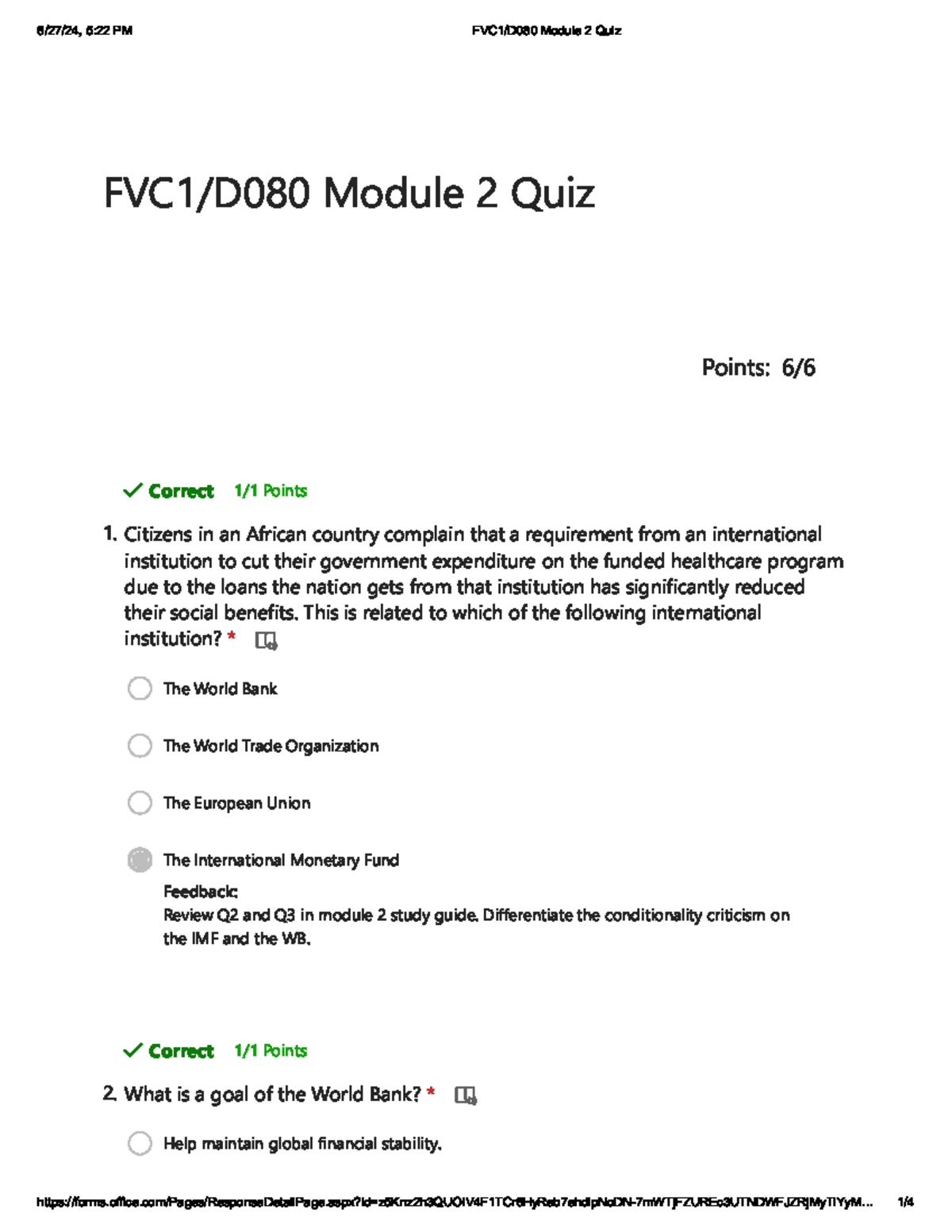 FVC1 D080 Module 2 Quiz - Practice Questions and Answers - Studocu