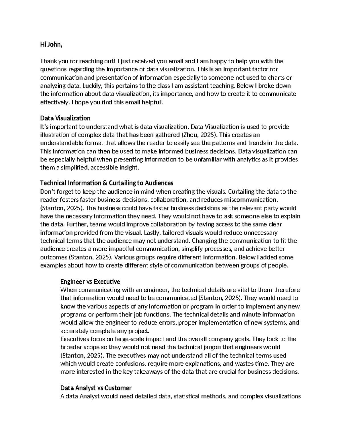 QSO 320 Module 4 Activity: Importance of Data Visualization - Studocu