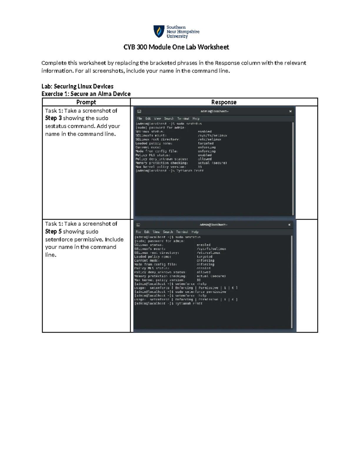 CYB 300 Milestone One Worksheet Margomi Carrasco(Lucia) - CYB 300 ...
