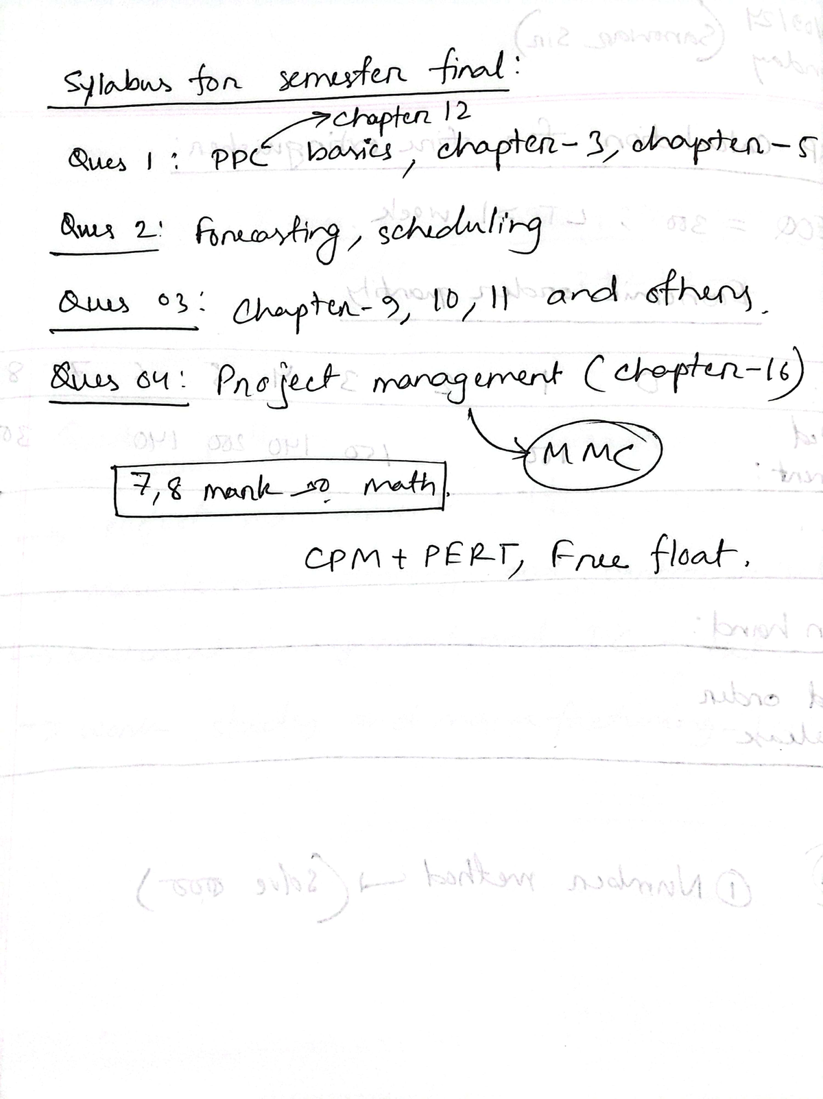 PPC 4117 Class Notes: Production Planning & Control Overview - Studocu