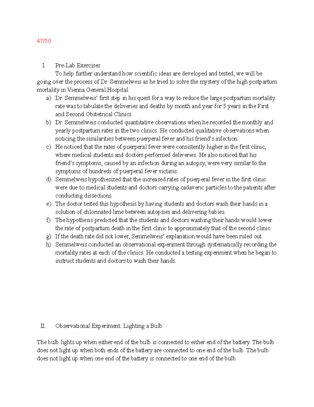 Lab 3 - Exploring DC Circuits & Observational Experiments - Studocu