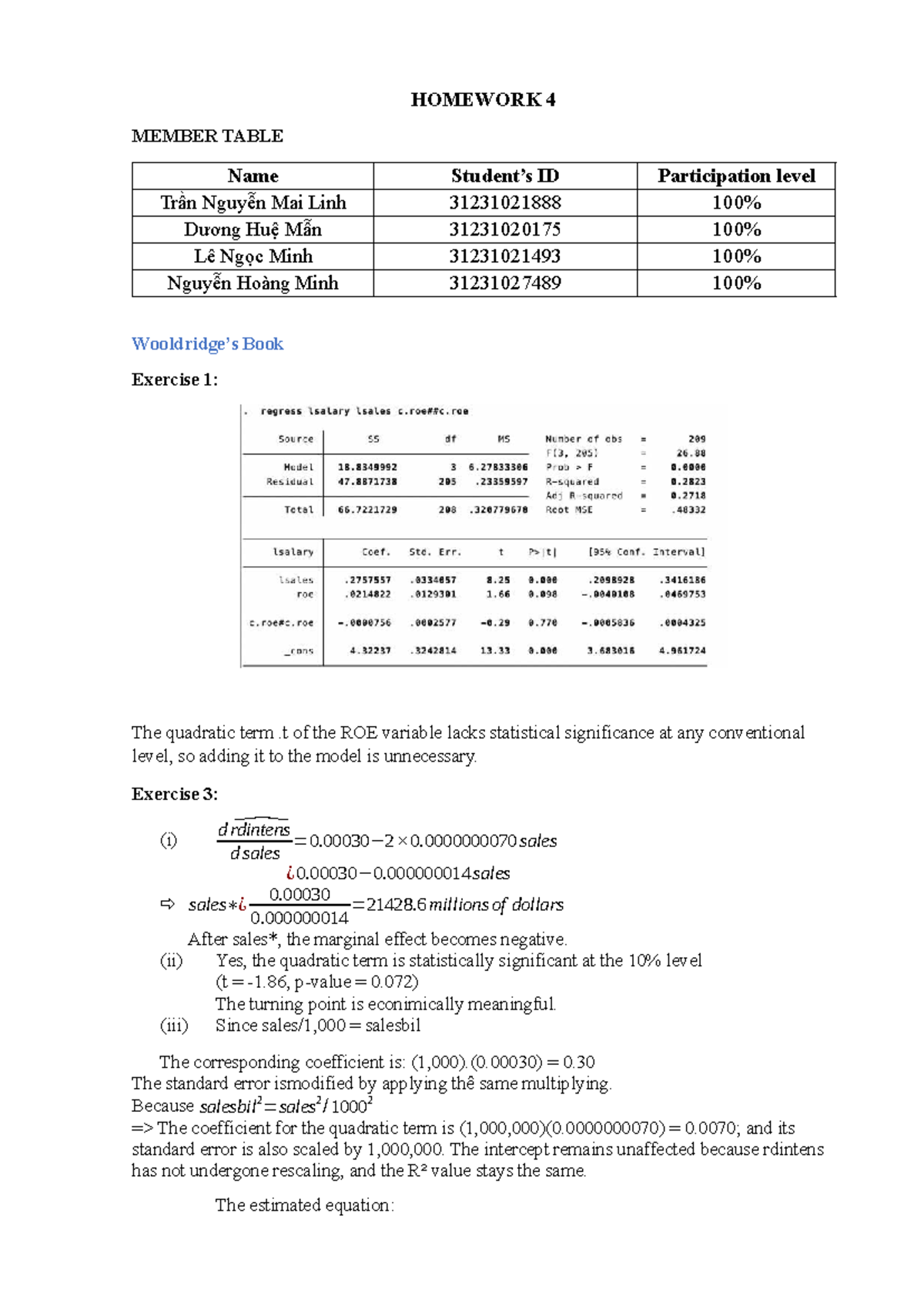 HW4: Analysis of Member Table and Statistical Significance in Models ...