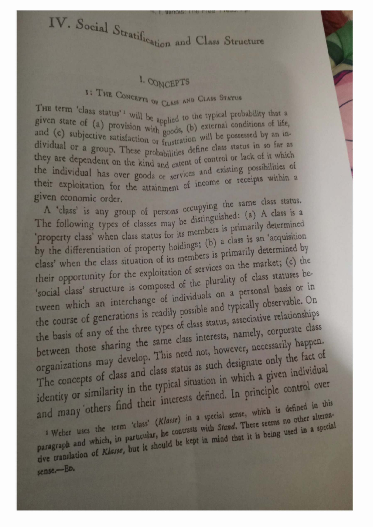 Comprehensive Study Guide for Course XYZ: Social Stratification & Class - Studocu