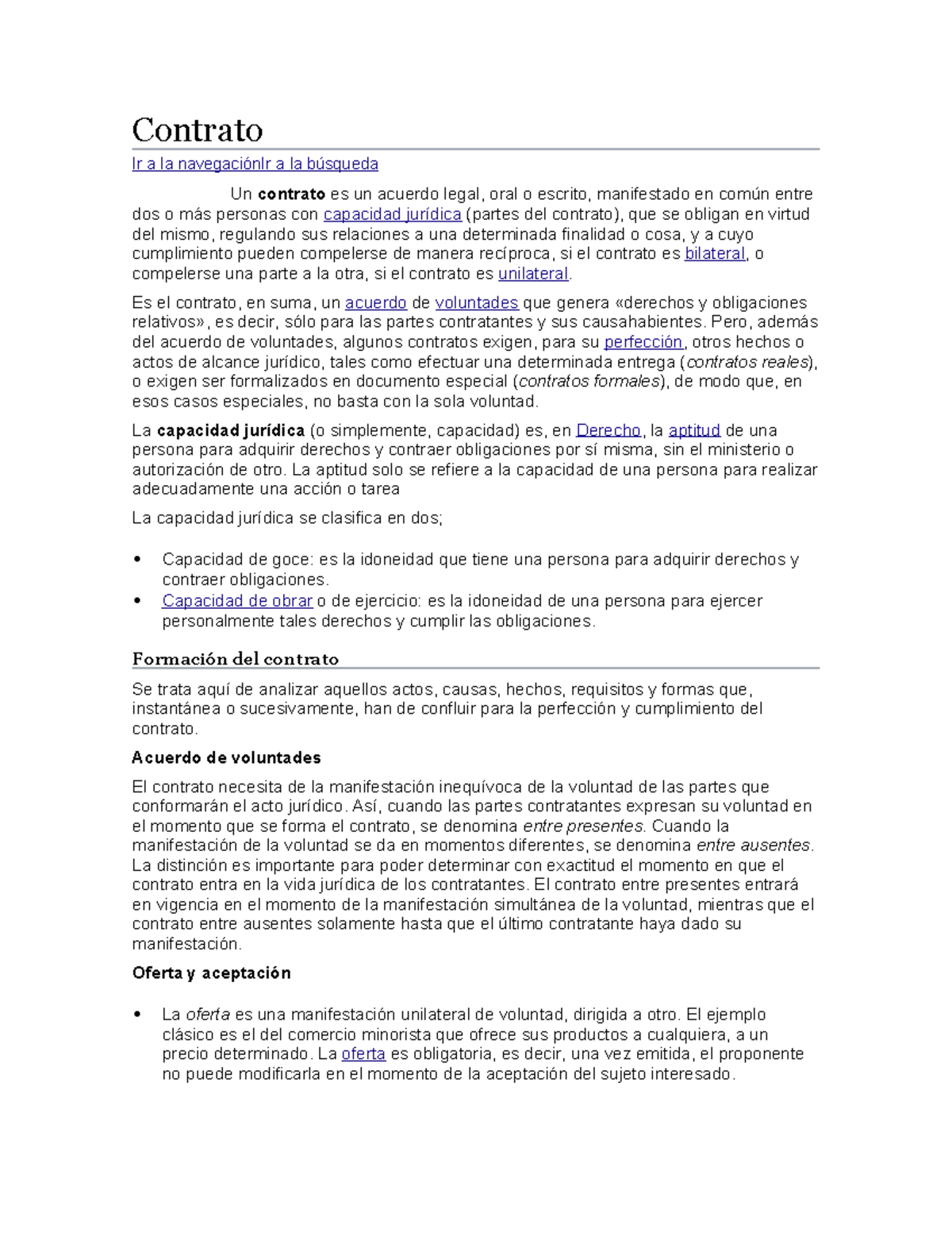Contrato y elementos esenciales en el derecho civil: análisis y ...