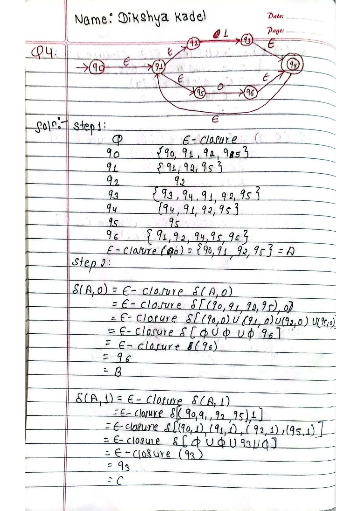 Compiler Design Assignment: Closure and Parsing Techniques - Studocu
