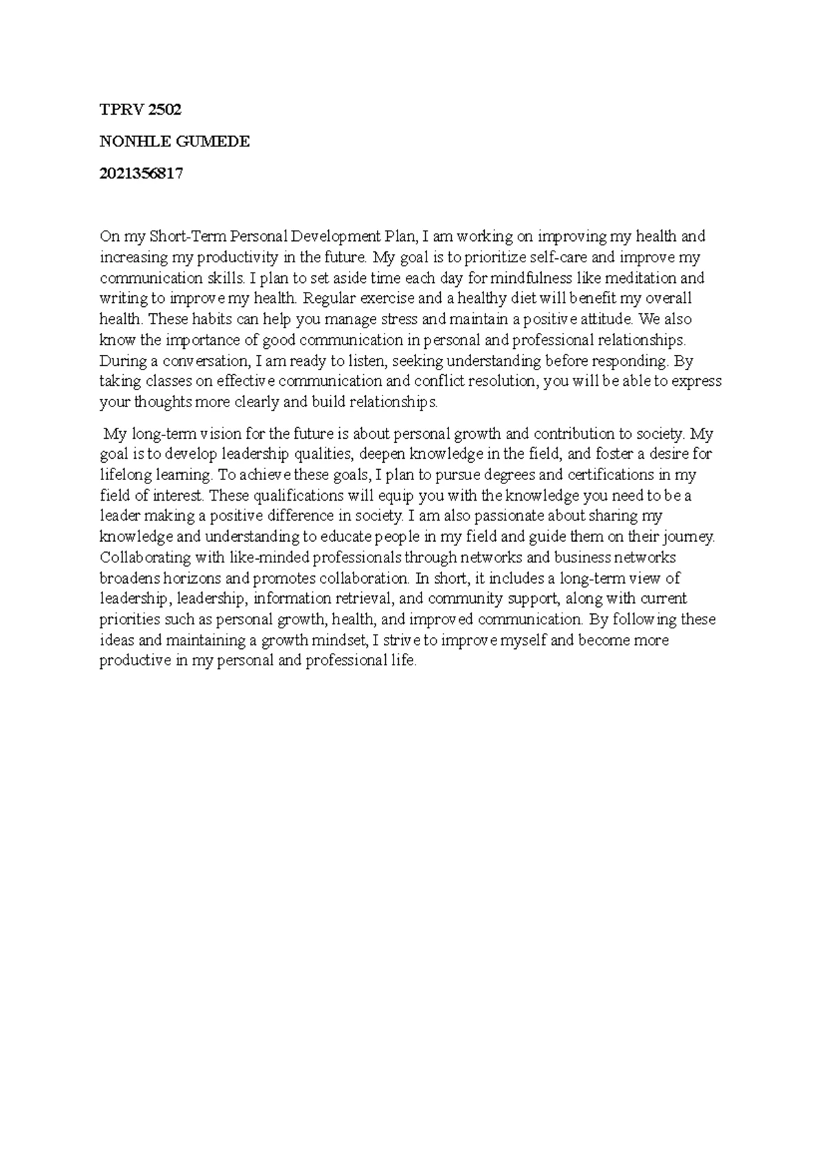 EDUB3714 Assessment Plan 2024: Education Systems & Policies - Studocu
