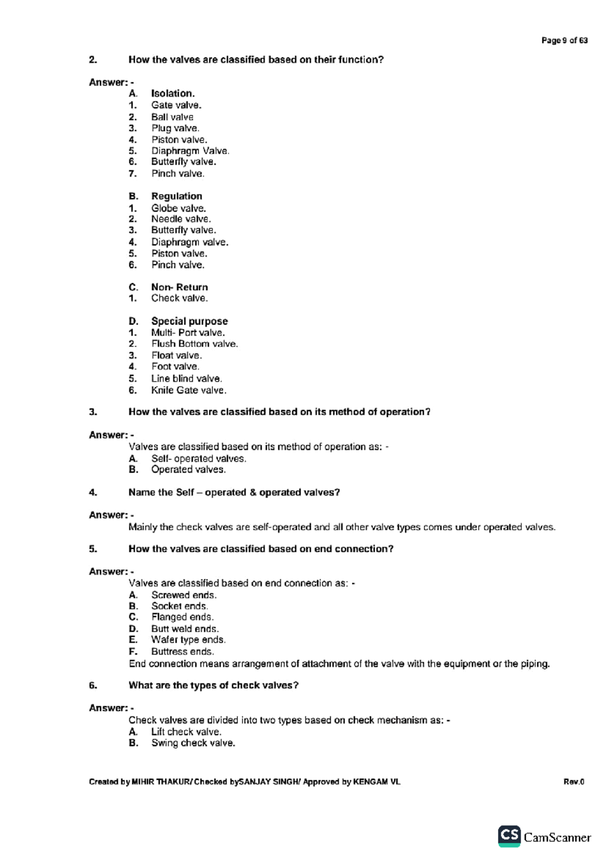 P2 - API 570.1 Piping Quiz Exam Questions and Answers - Studocu