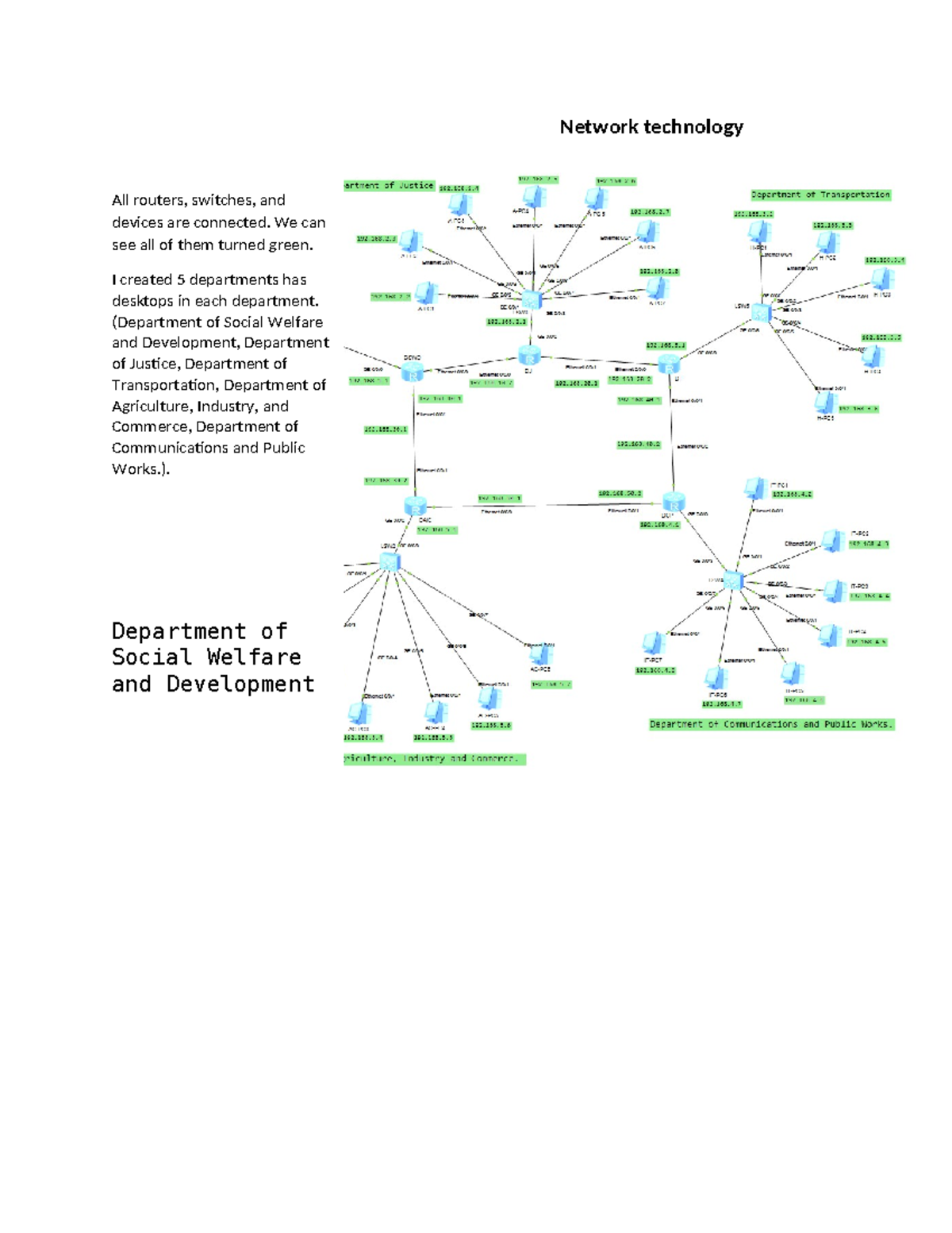06 Lab Activity 1: Overview of Network Tech Devices and Connectivity ...