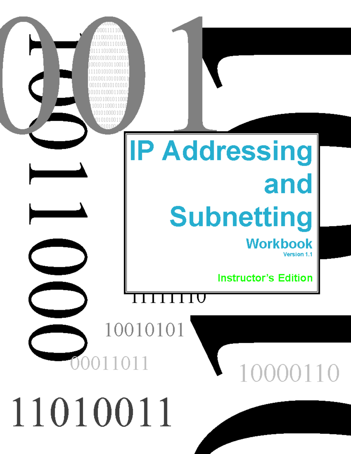 IP Addressing & Subnetting Workbook Answers - Cisco Networking Academy ...