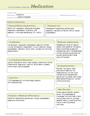 ALT Pulmonary edema - ACTIVE LEARNING TEMPLATE: System Disorder STUDENT ...