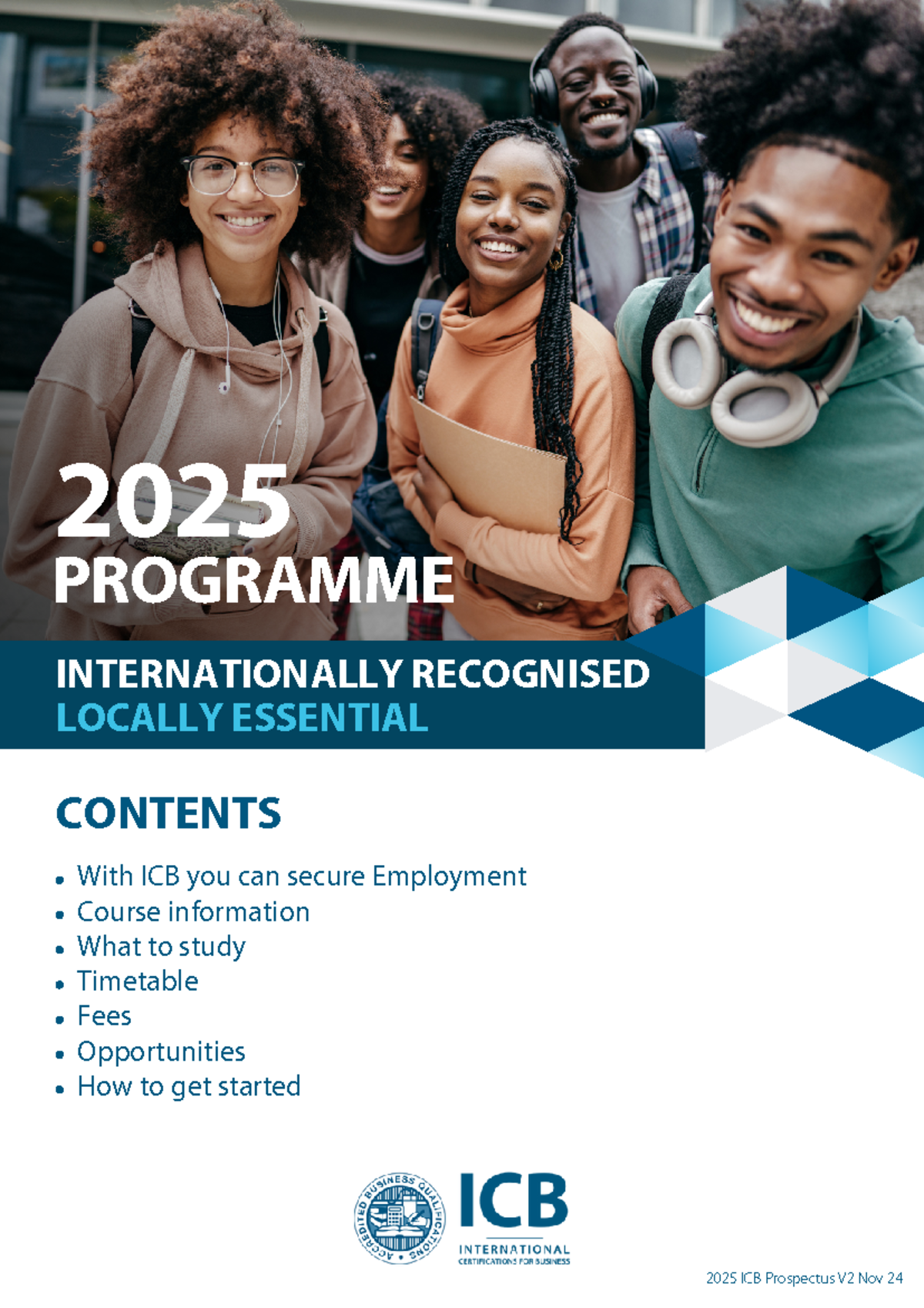 2025 ICB Course Prospectus and Employment Opportunities Guide - Studocu