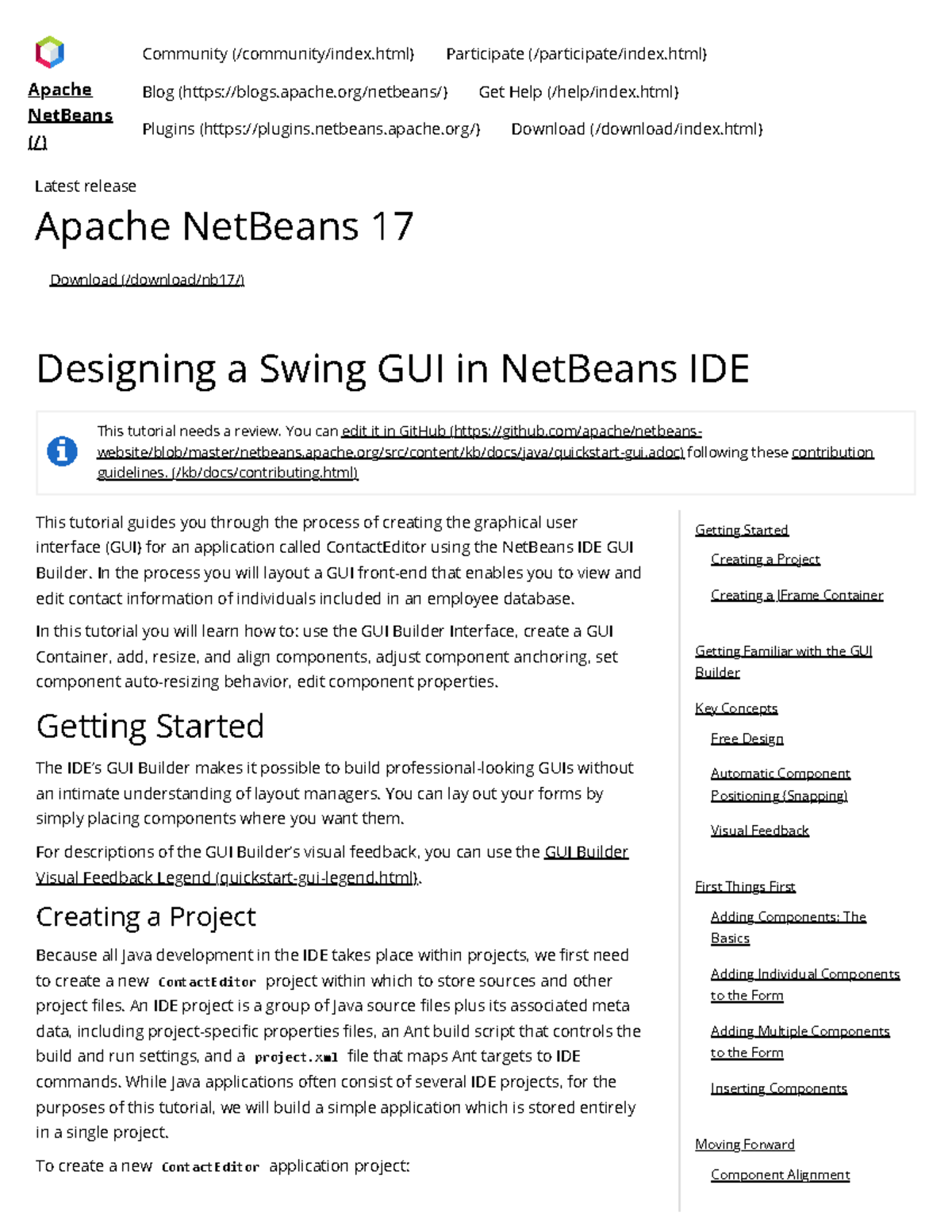 Designing Swing GUIs in NetBeans IDE - A Complete Guide - Studocu