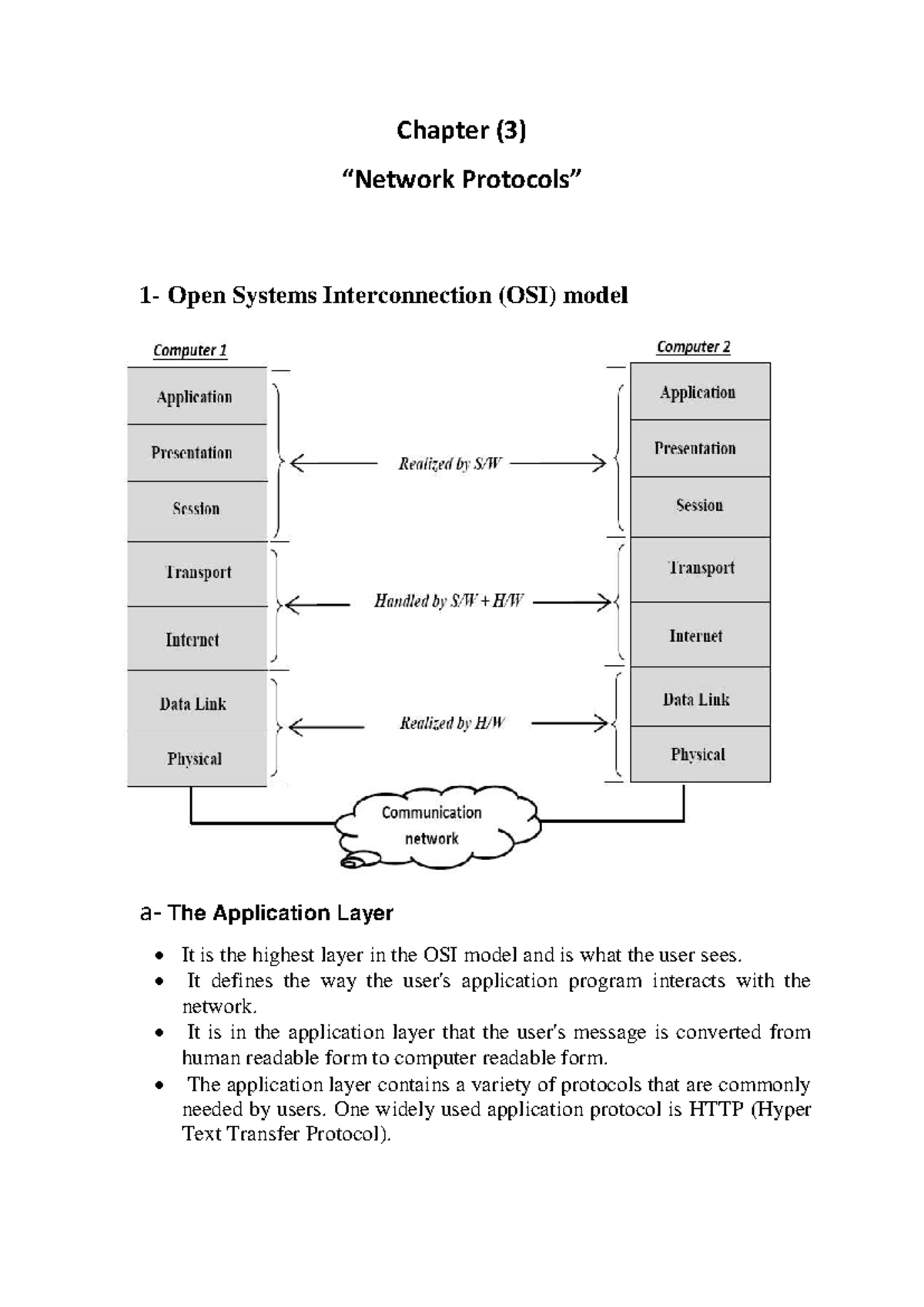 Chapter 3: OSI Model - Understanding the Application Layer and Beyond ...