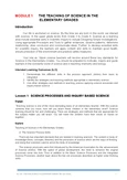 Module-1-Sci-101-Teaching-Sci-in-elem-grades Bio-and-chem - MODULE 1 ...