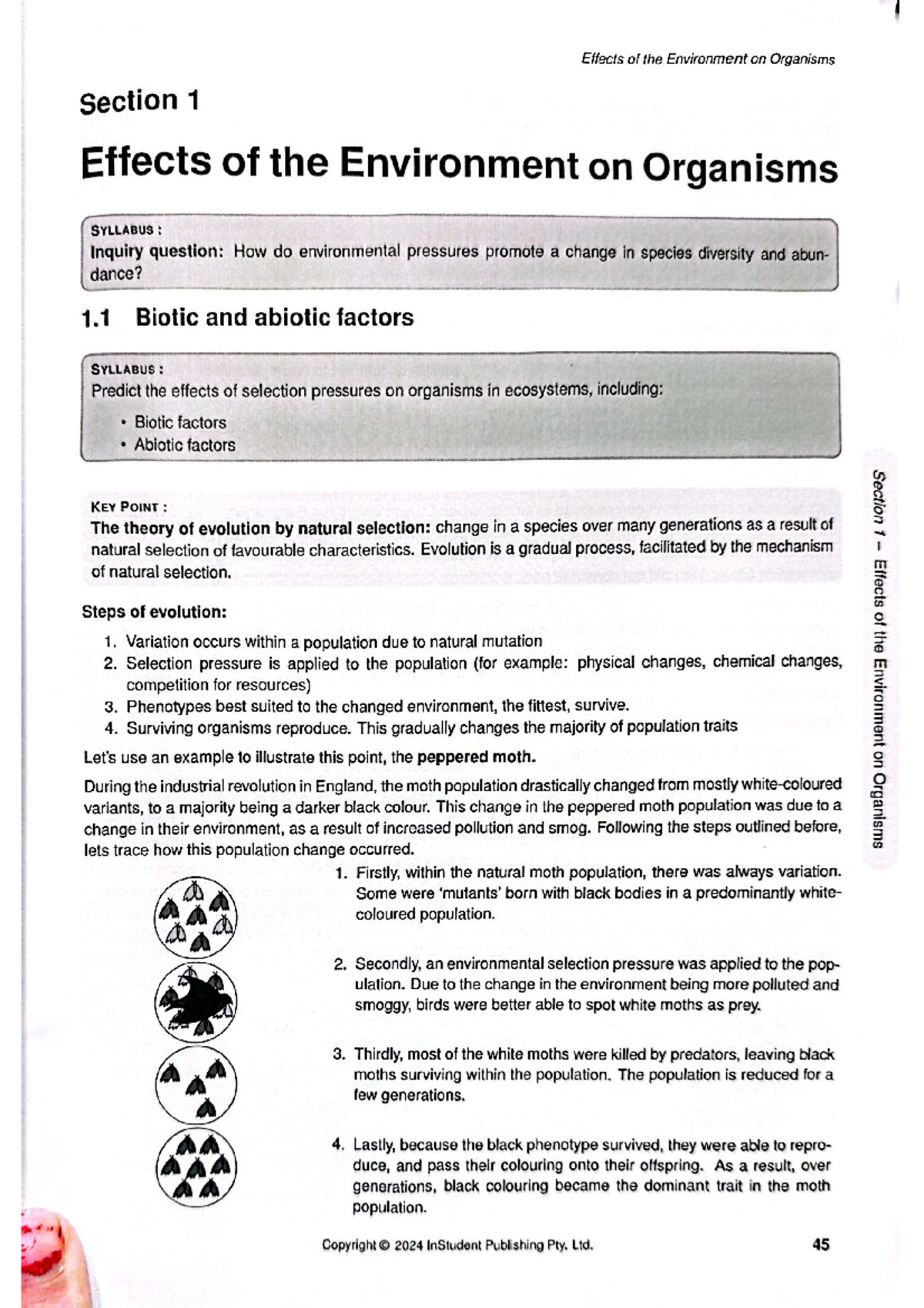 Module 3 - Textbook: Effects of Environment on Organisms and ...