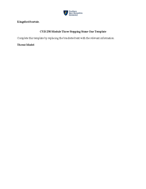 CYB-250-11228-M01: Journal Entry on Human Element in Cybersecurity ...