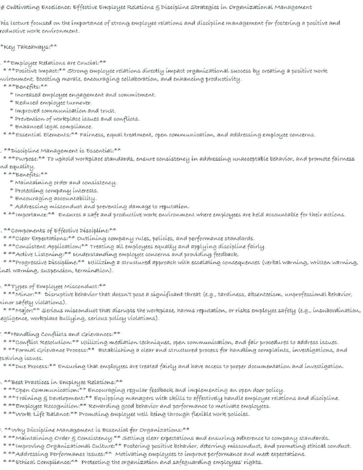 Webinar 2 - cultivating Excellence: Effective Employee Relations ...