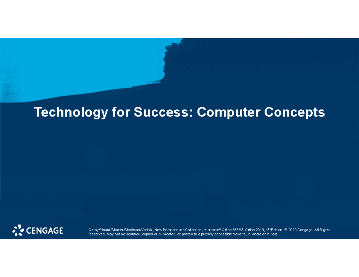 Tech for Success: Module 7 - Understanding Digital Media Concepts - Studocu