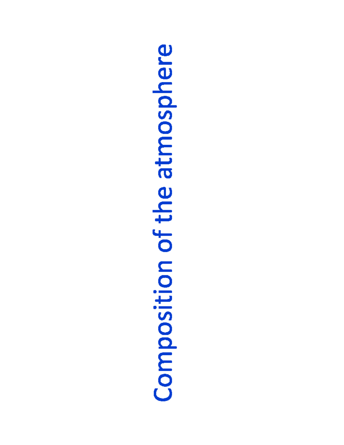 Atmospheric Composition and Structure - 1022 2025 Week 3 Lecture - Studocu