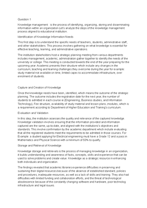 [Solved] QUESTION 3 25 Marks Your organisation has decided to implement a - Information And ...