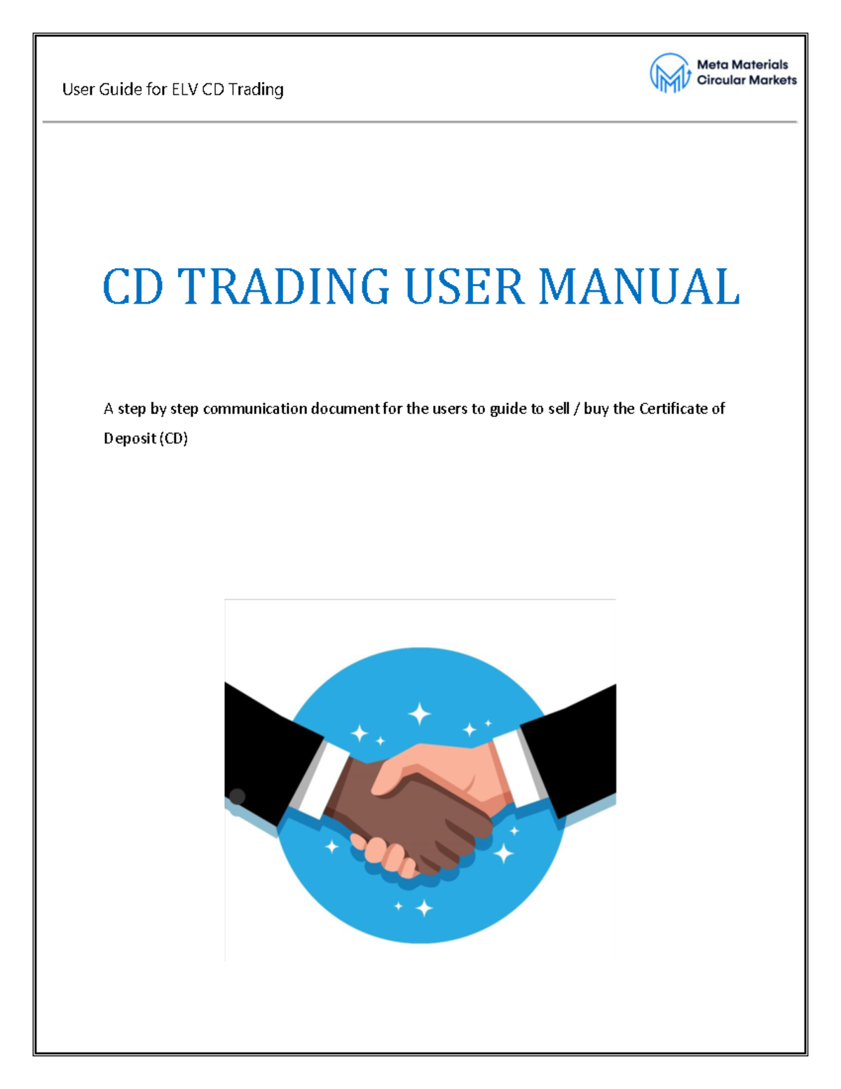 Comprehensive User Manual for Vehicle CD Trading System - Studocu