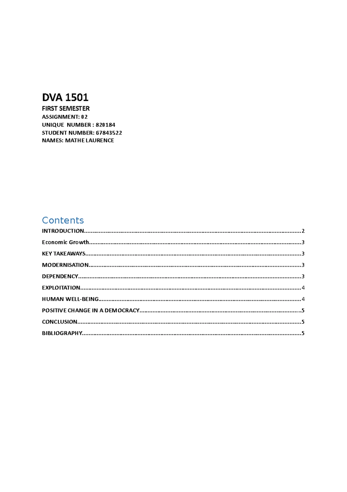 DVA1502 MAY JUNE EXAM - DVA1502 MAY/JUNE 2023 S1 EXAMINATION Student ...