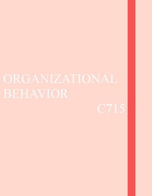 Chapter 16 Study Guide - C715 - Chapter 16 Organization Culture 16-1 ...