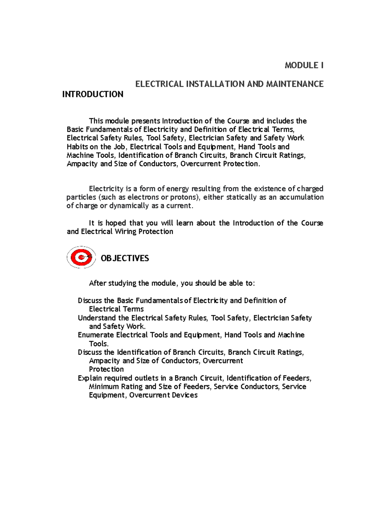 Basic Electrical Fundamentals & Terminology - DMMMSU BSEMT Module 1 ...