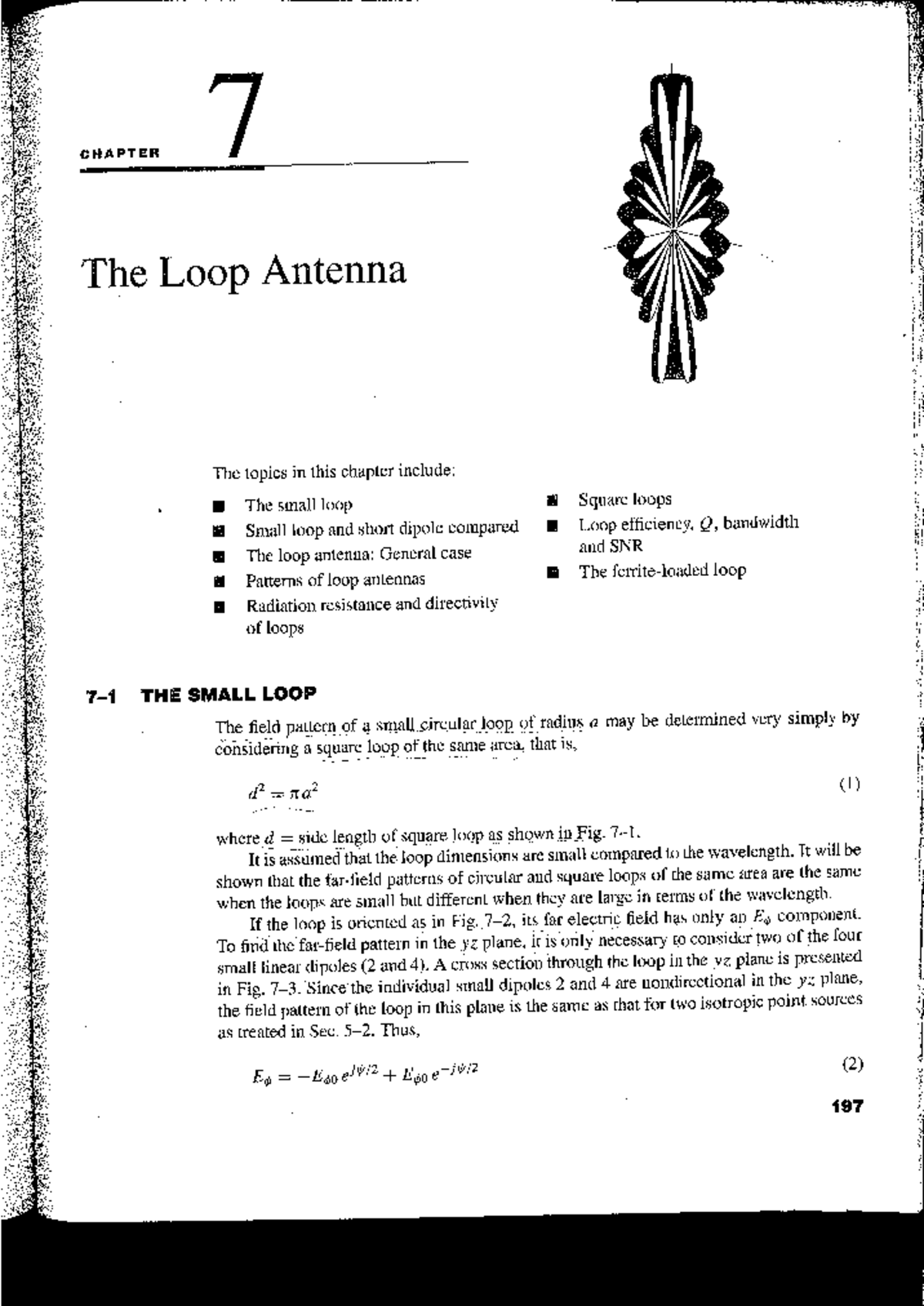 Module 5 - TB: The Loop Antenna - Chapter 7 Overview - Studocu