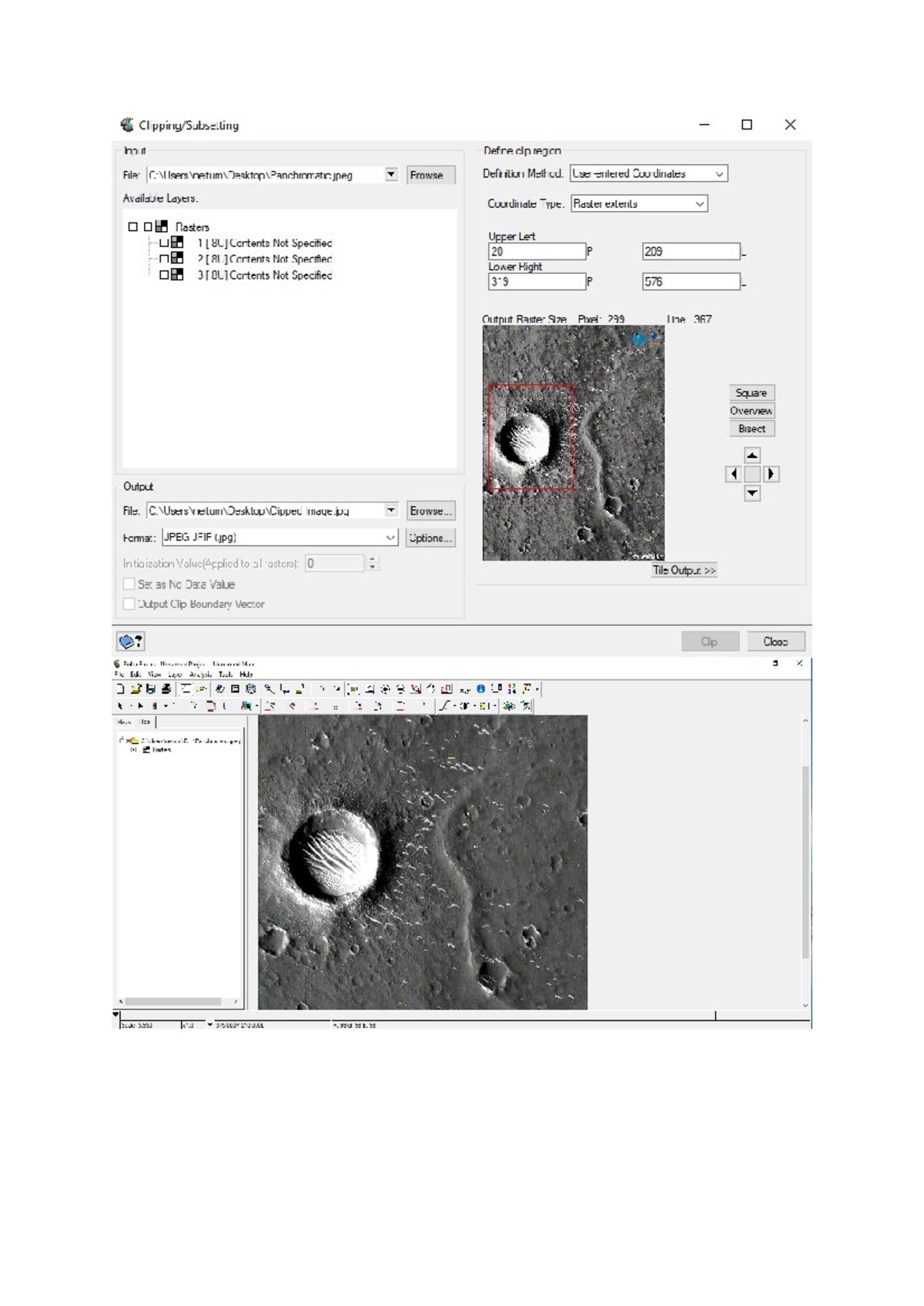 Geospatial Analysis: Input Define Clip Region Method (ENG 101) - Studocu