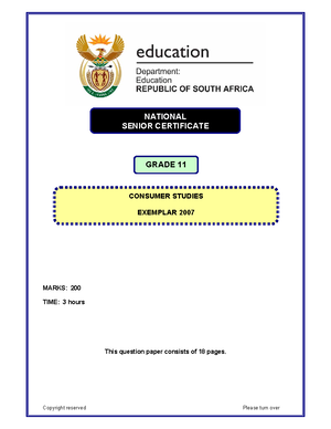 2023 BSTD GR11 EXAM Guidelines ENG Final - BUSINESS STUDIES EXAMINATION ...