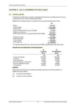 CH # 07 - Solutions Manual - CHAPTER 7 FINANCIAL ASSETS Overview of ...