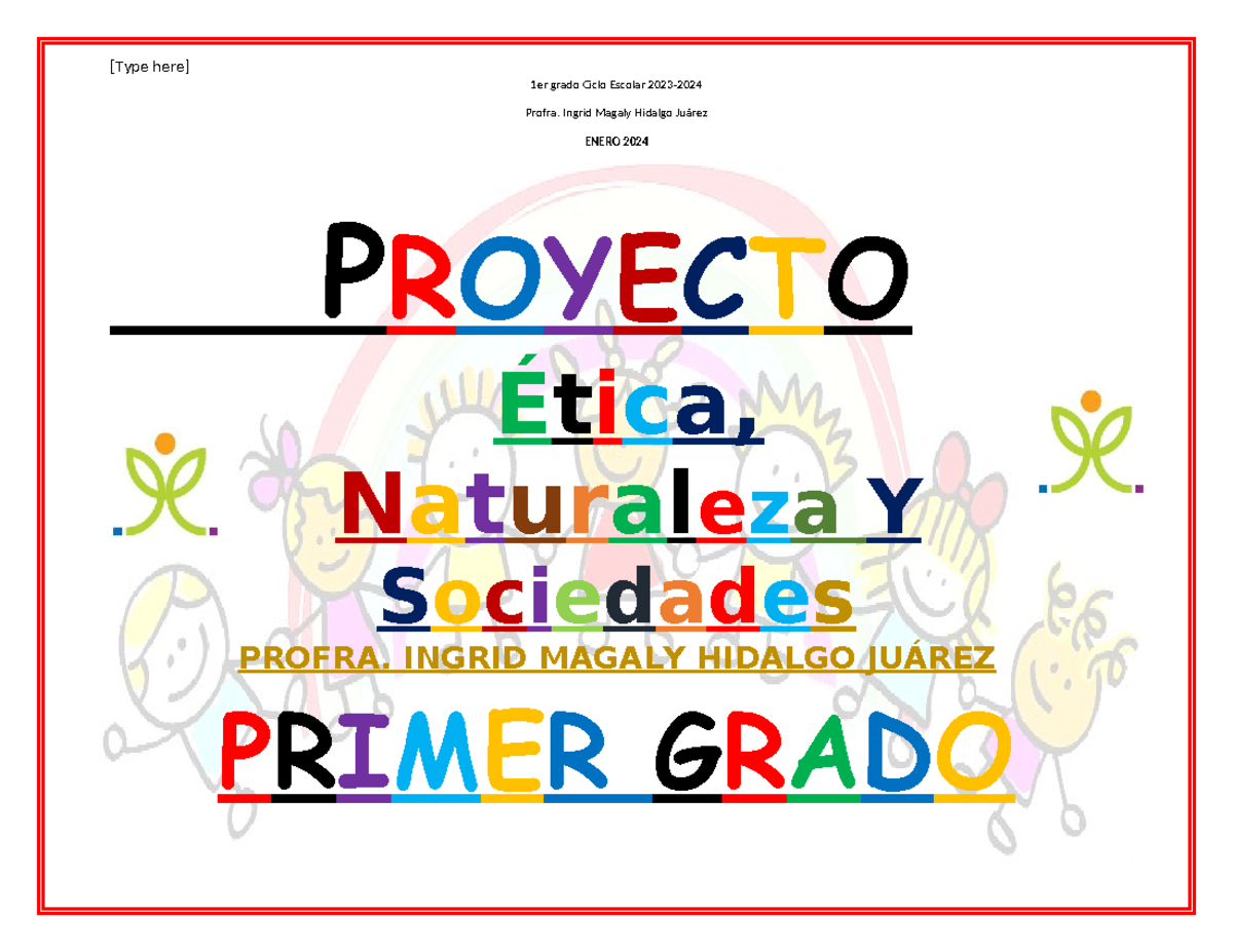 Proyecto 1 Grado: Saberes y Quehaceres en Nuestro Entorno Comunitario ...