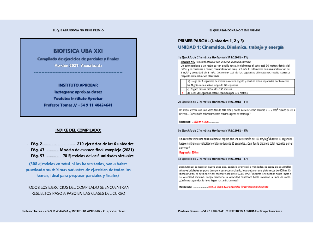Apznza~1 - material uba xxi - Compilado de ejercicios de parciales y ...