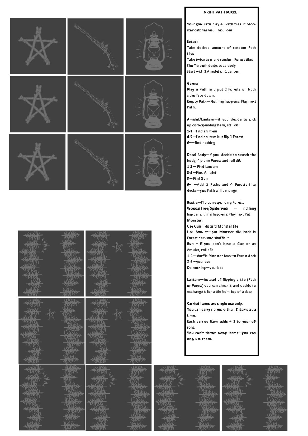 Night Path Pocket - Game Rules and Setup Guide - Studocu