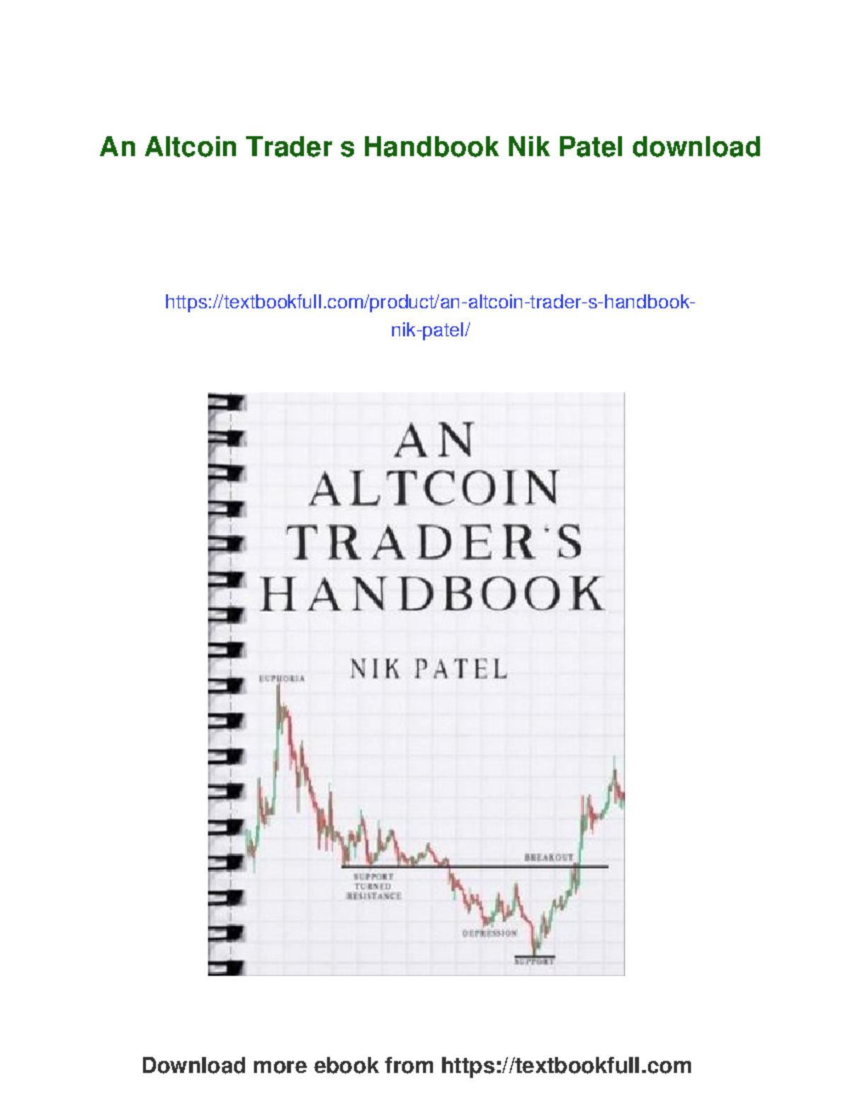 Altcoin Trading Insights: A Comprehensive Guide by Nik Patel - Studocu
