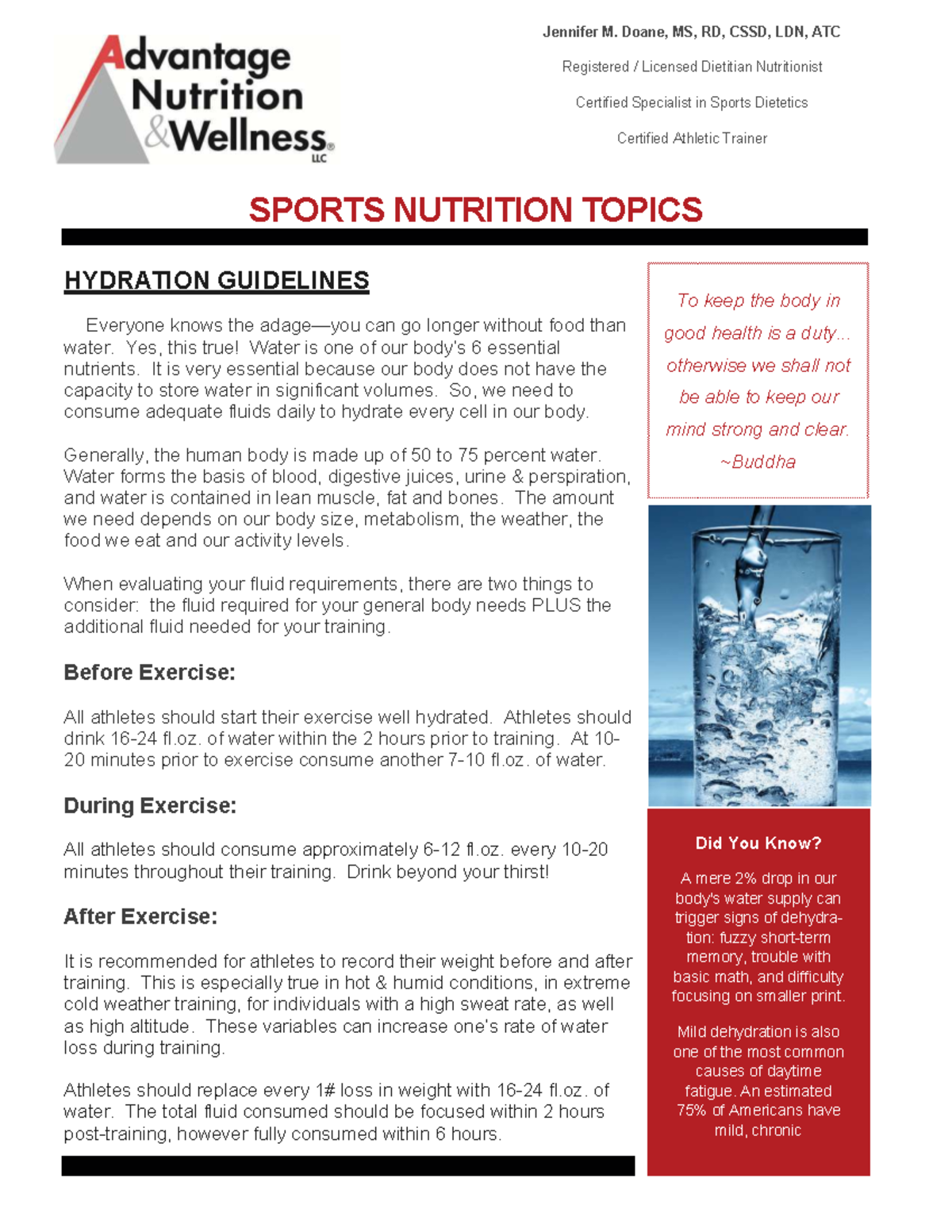 Hydration Guidelines for Athletes: Essential Sports Nutrition Tips ...