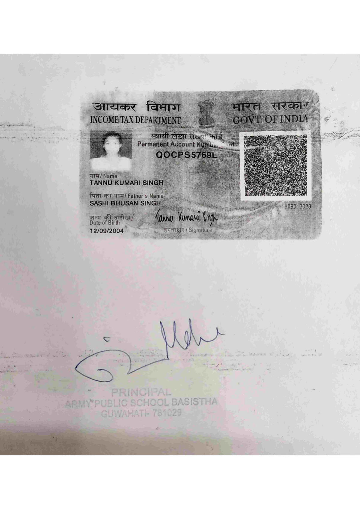 HRA INCOME TAX CERTIFICATE FOR TANNU KUMARI SINGH - 2023 - Studocu