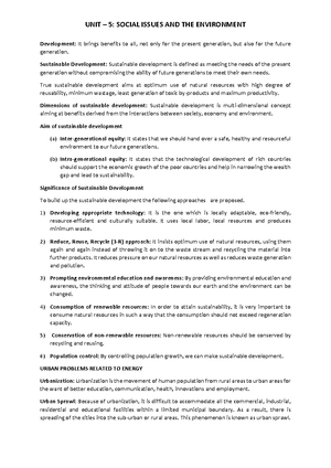 UNIT - II - Eco system - Lecture note for unit 2 - UNIT II: ECOSYSTEMS ...