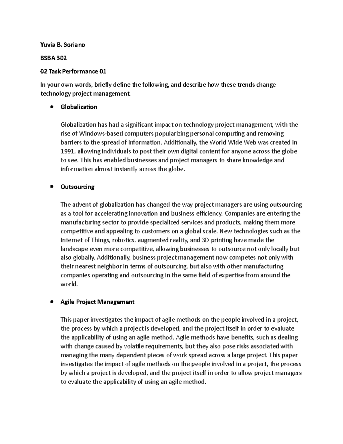 02 Task Performance 1 - Answer - Yuvia B. Soriano BSBA 302 02 Task ...