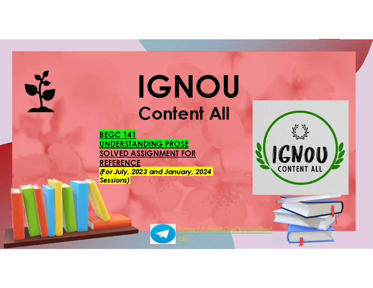 BEGE 141 Solved assignment - IGNOU Content All t/IGNOUcontent alll BEGC ... BEGE 141 Solved assignment - IGNOU Content All t/IGNOUcontent alll BEGC ...