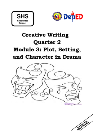 5 Q1 Creative Writing - Creative Writing Quarter 1 Module 5: Fiction ...