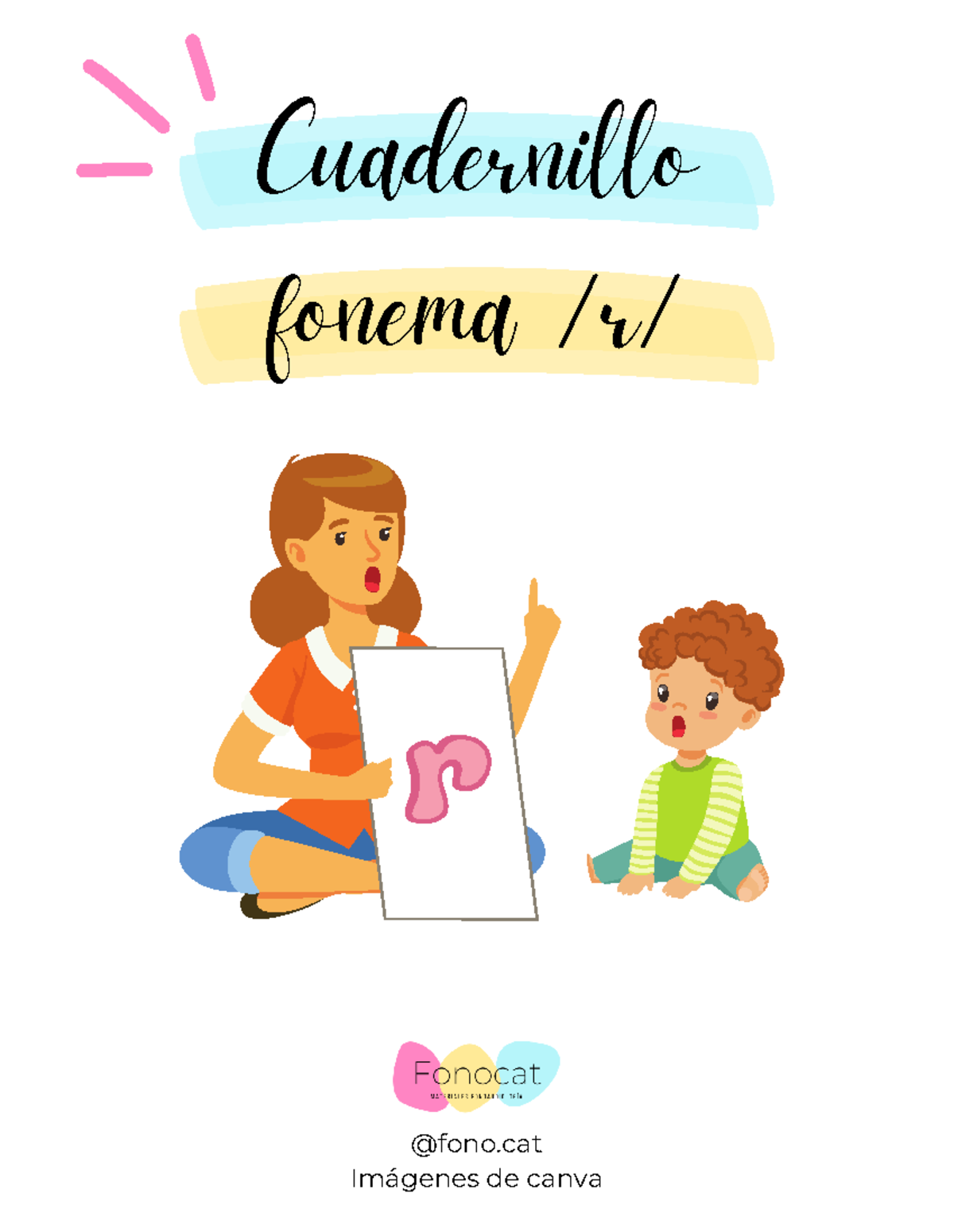 Cuadernillo de Articulación de Fonemas /r/ - Actividades y Ejercicios ...